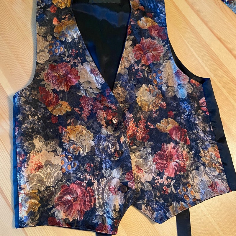 80s Vest - Etsy