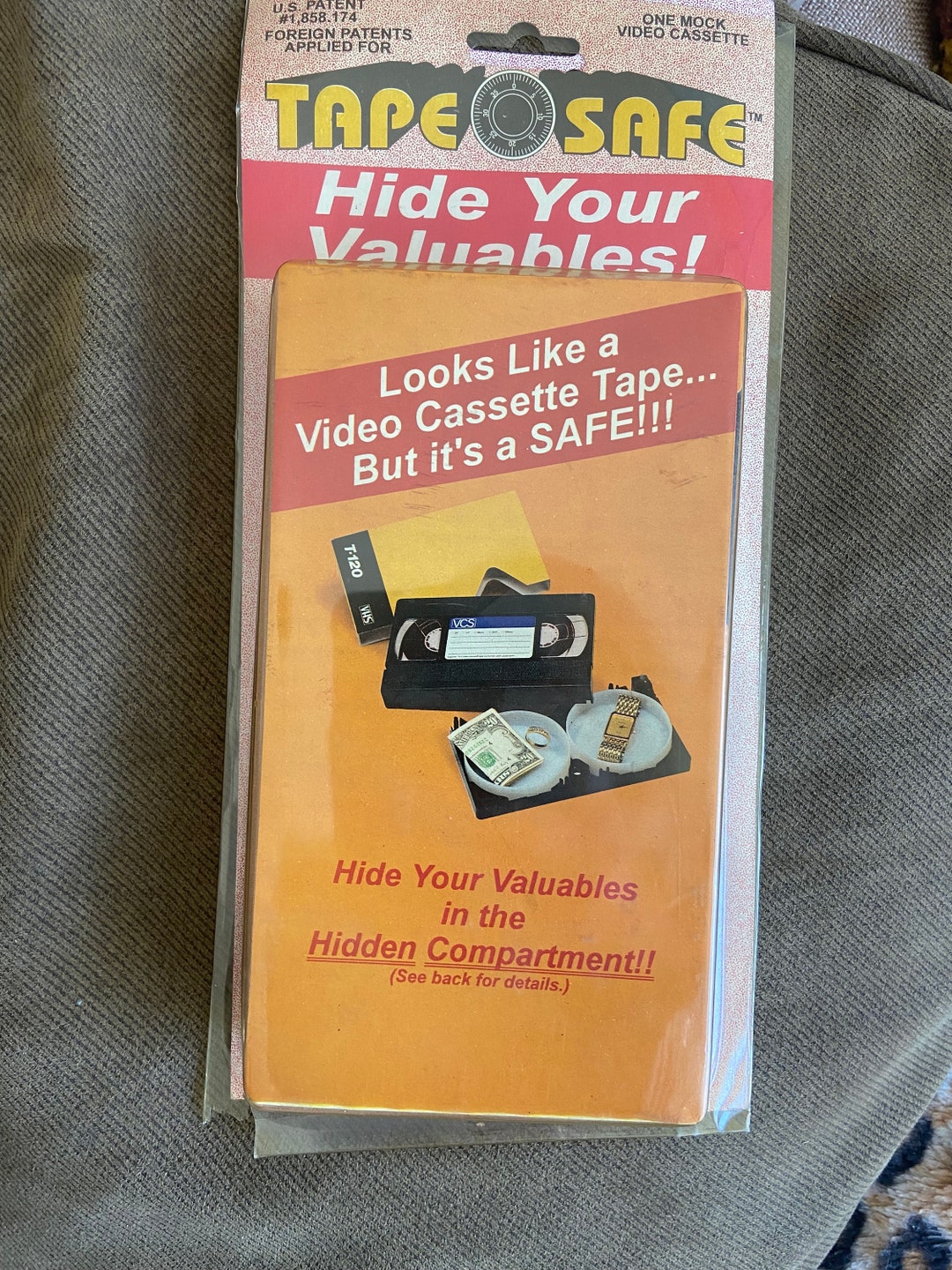 1995 Vintage VCS Video Tape Safe Never Used in Original Packaging - Etsy