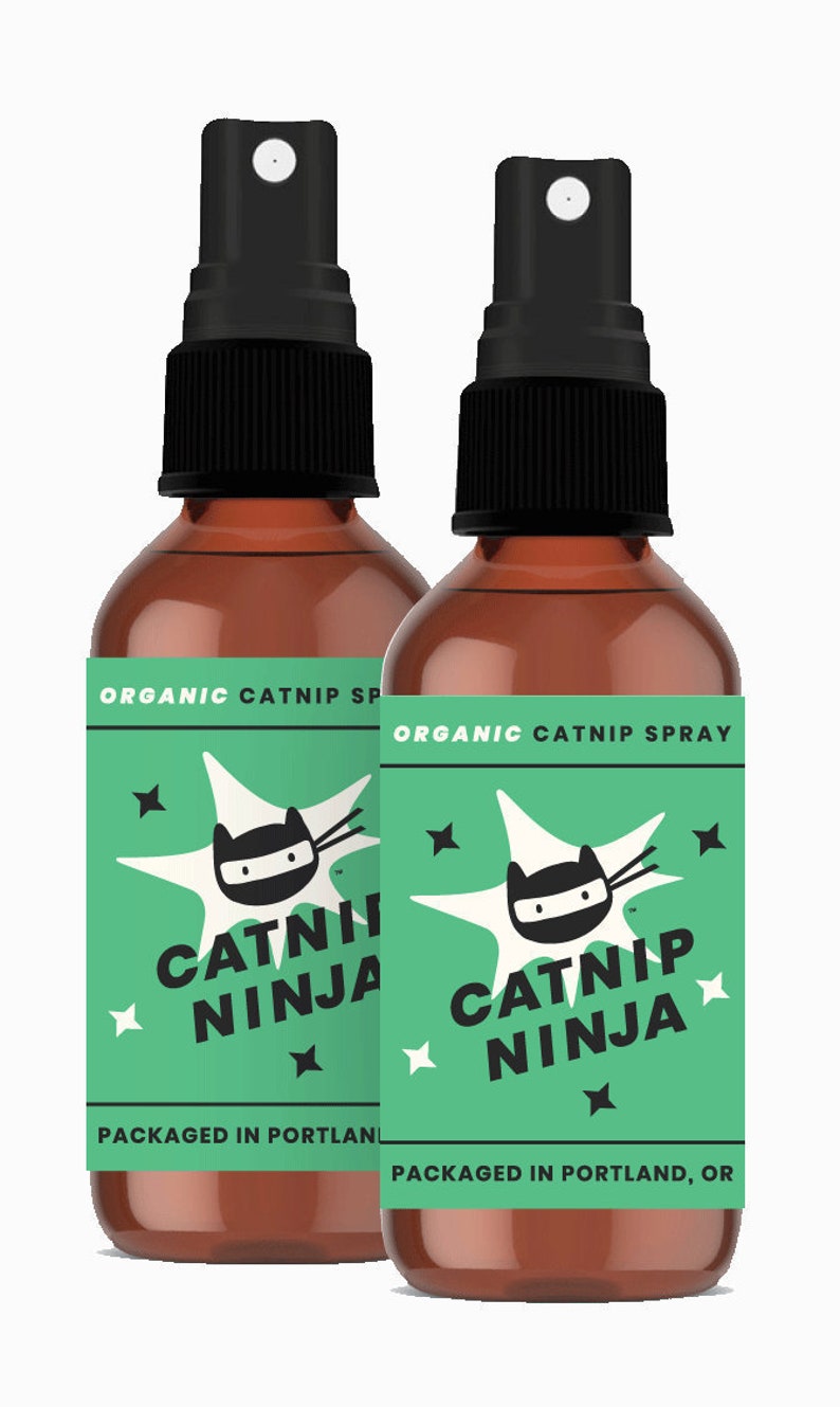 2 Pack: Organic Catnip Spray 2oz - Etsy