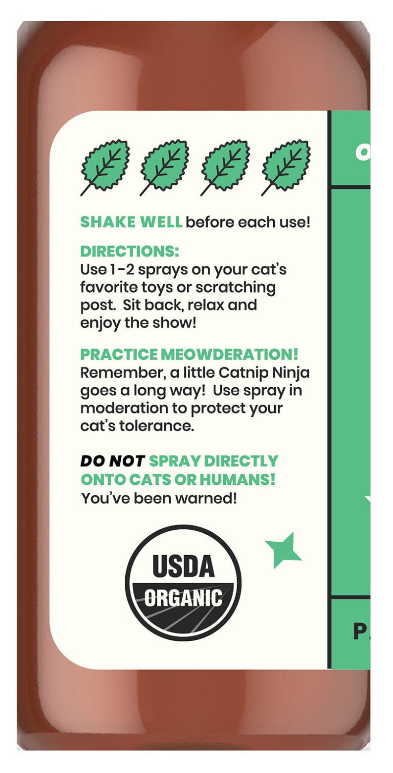 2 Pack: Organic Catnip Spray 2oz - Etsy