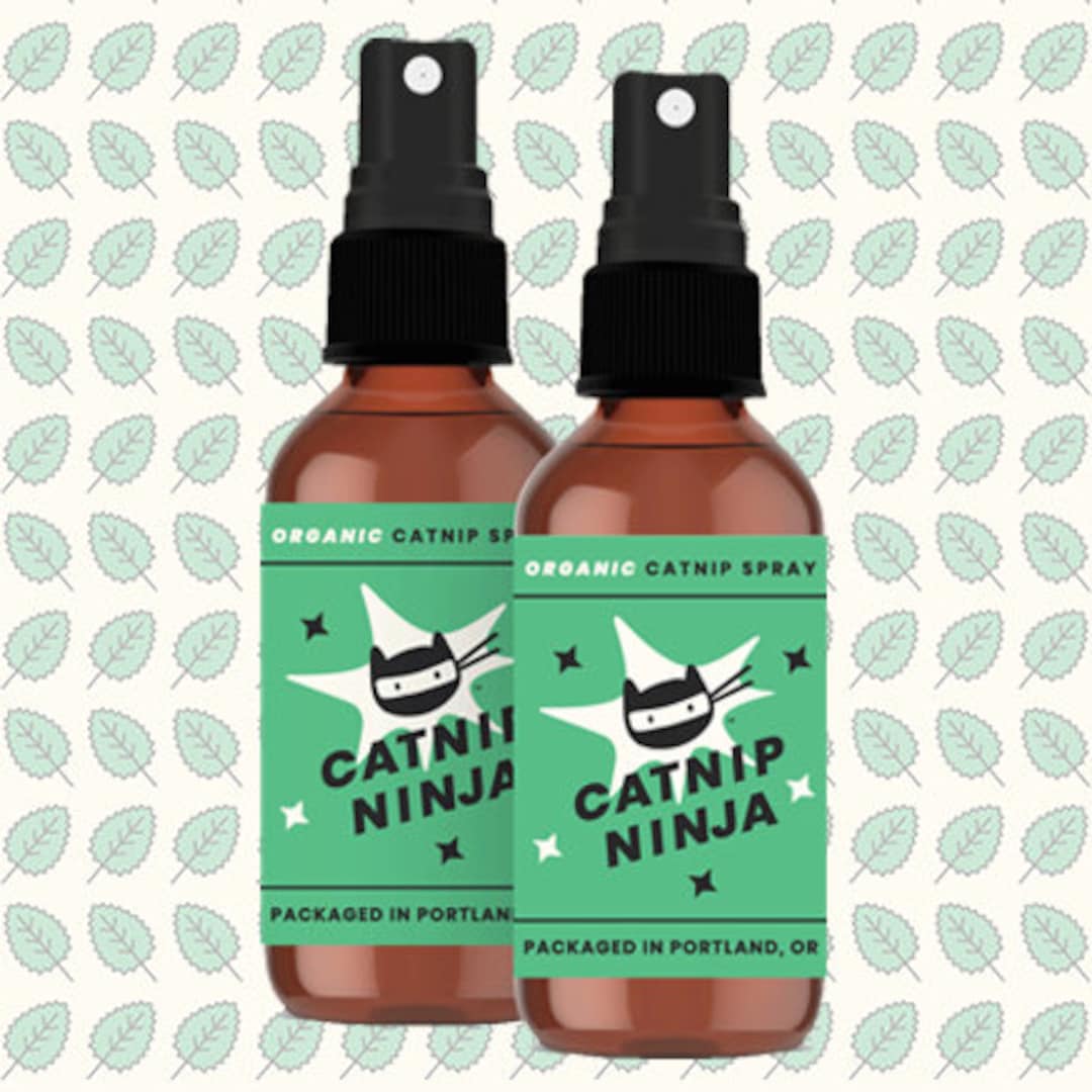 2 Pack: Organic Catnip Spray 2oz - Etsy