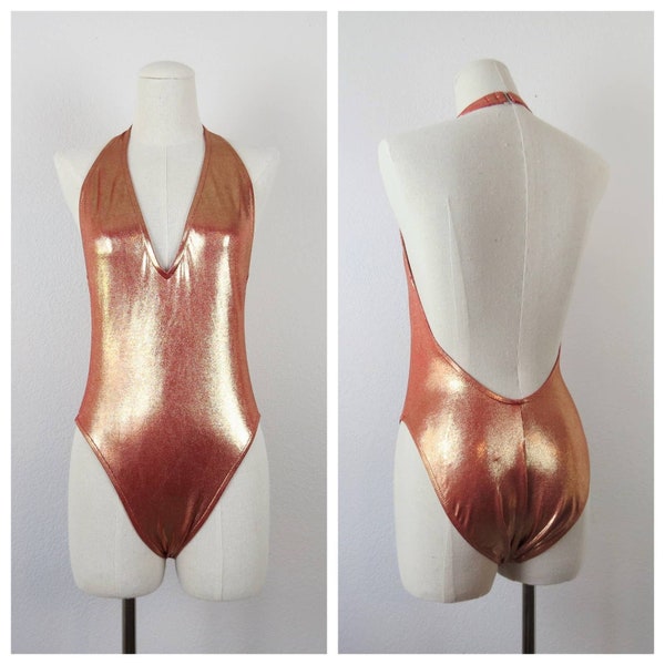 Metallic Swimsuit - Etsy