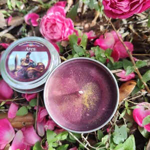 Ares - Greek Deity of War and Courage - 4 Oz Soy Candle - Etsy