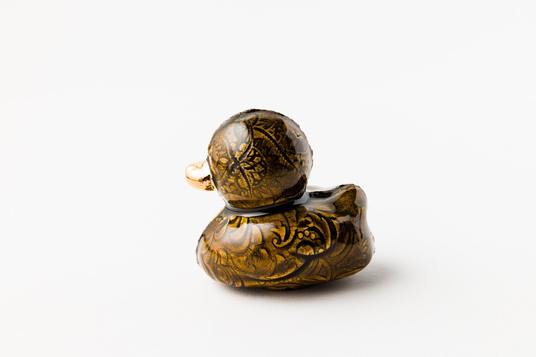 Bohemian Ceramic Rubber Ducky Smoking Pipe - Etsy