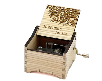 Hand Crank Music Box - Etsy