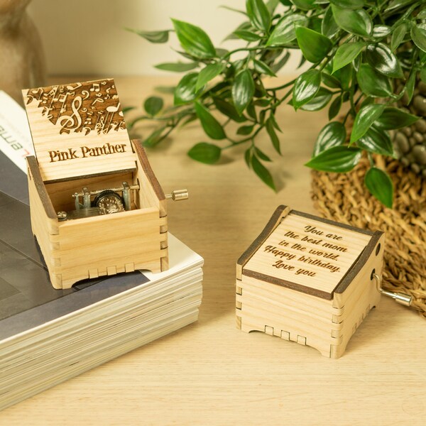 Hand Crank Music Box - Etsy