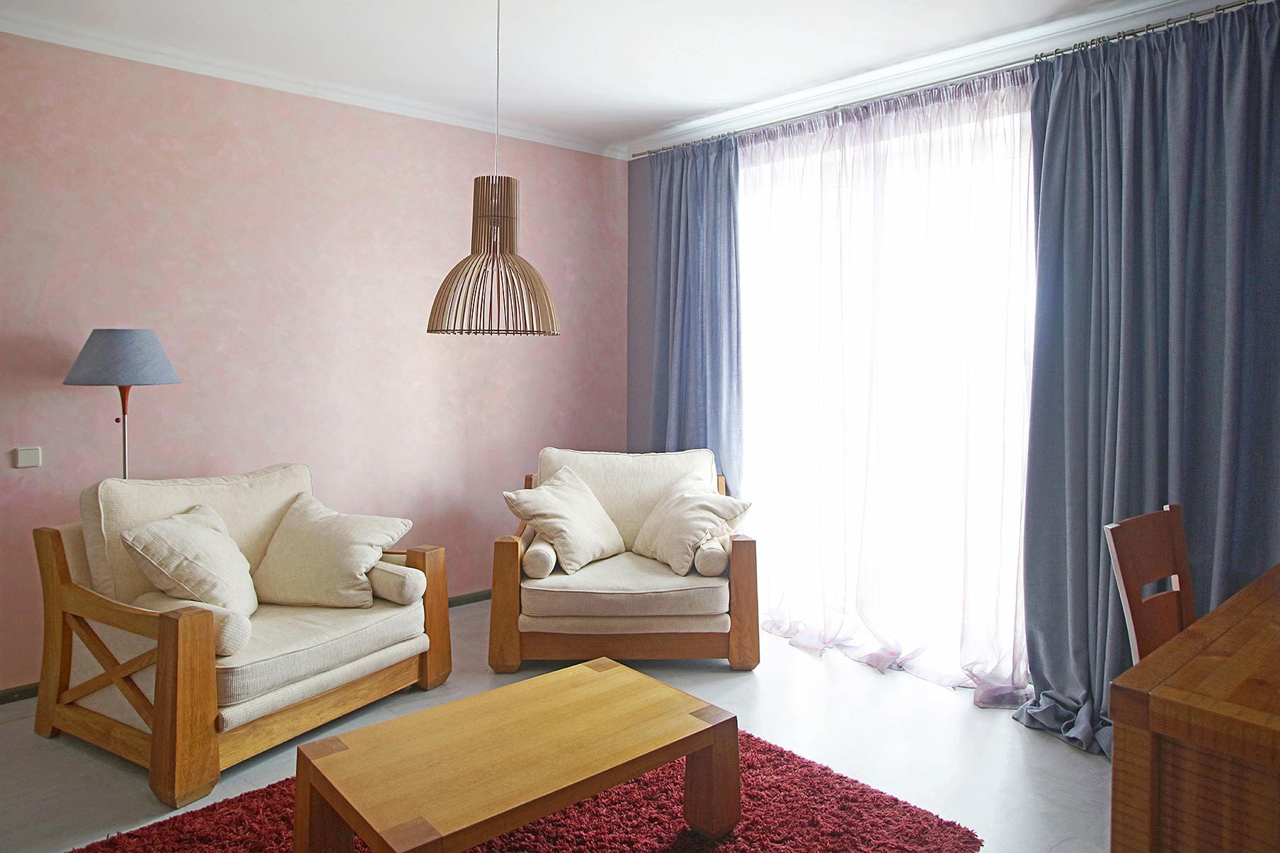 KWUD Modern Scandinavian Style Ceiling Mount Wood Pendant | Etsy