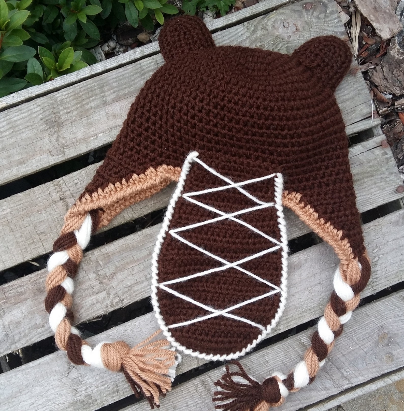 Kids beaver hat Kids crochet beanie Bonnet | Etsy