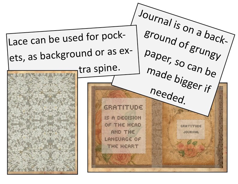 Vintage-inspired Gratitude Journal - Etsy