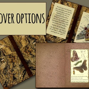 Printable Vintage Moths & Poems Journal Kit - Etsy