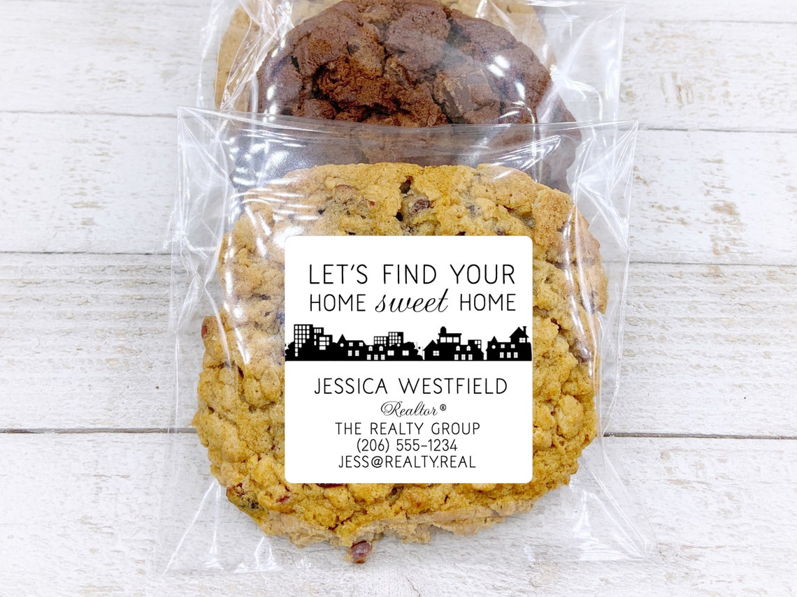 Custom Labels for Realtor Open House - 20 Personalized Stickers for ...