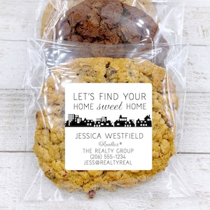 Custom Labels for Realtor Open House - 20 Personalized Stickers for ...