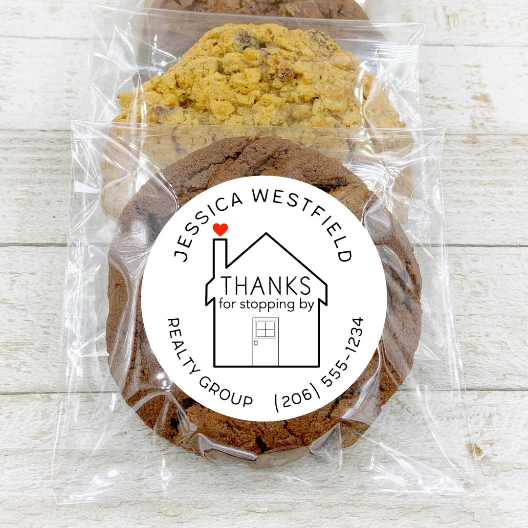 Custom Labels for Realtor Open House - 20 Personalized Stickers for ...