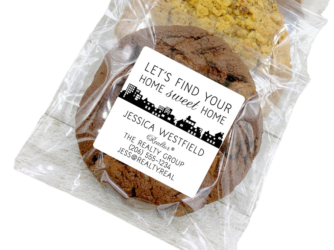 Custom Labels for Realtor Open House - 20 Personalized Stickers for ...