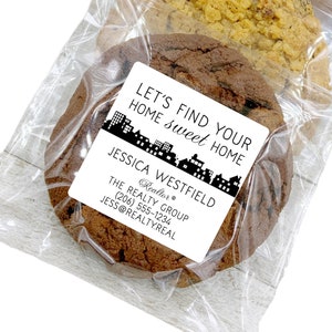 Custom Labels for Realtor Open House - 20 Personalized Stickers for ...