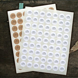 Personalized Stickers for Wedding Party Shower 63 Labels - Etsy