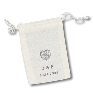 Personalized Wedding Ring Bag, Perfect for Elopement or Proposal ...