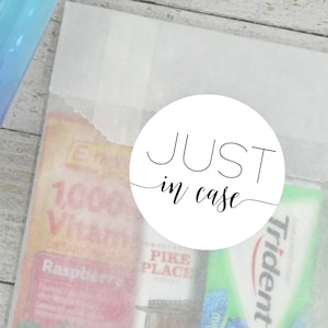 PRINTABLE STICKERS Just in Case Stickers or Tags - Instant Download ...