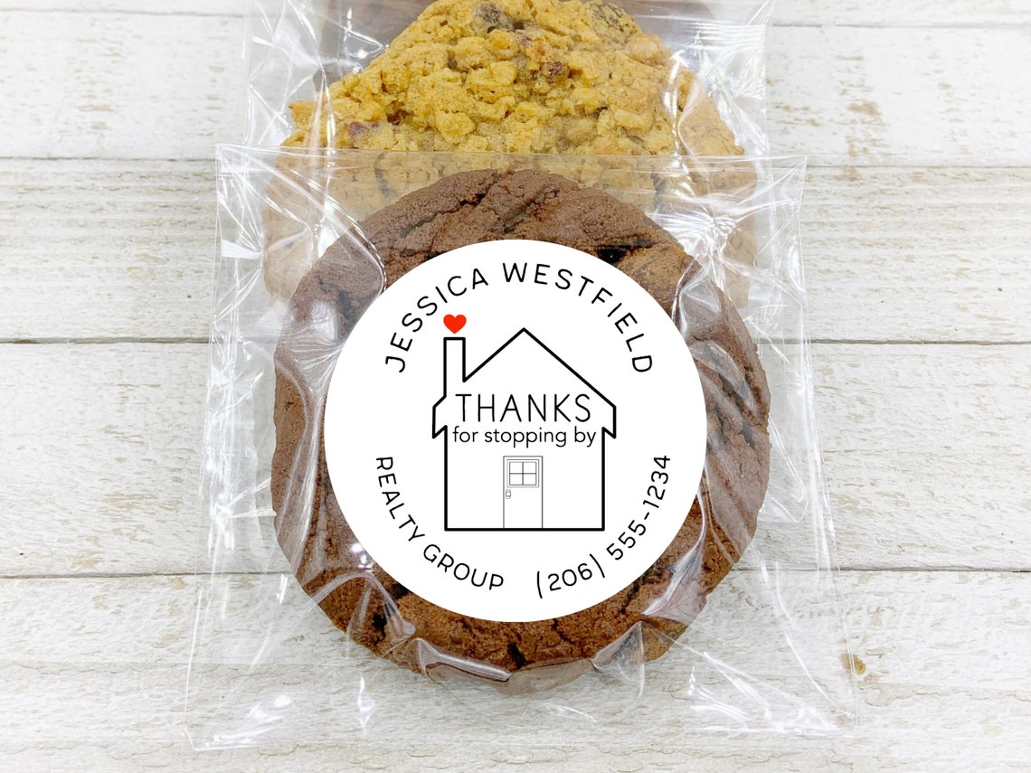 Custom Labels for Realtor Open House 20 Personalized - Etsy