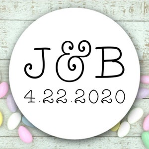 Personalized Stickers for Wedding Party Shower 63 Labels - Etsy