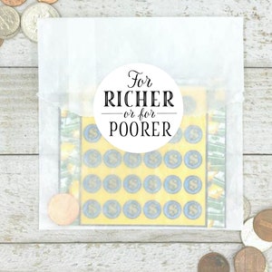 PRINTABLE STICKERS for Richer or for Poorer Lotto Ticket Stickers ...