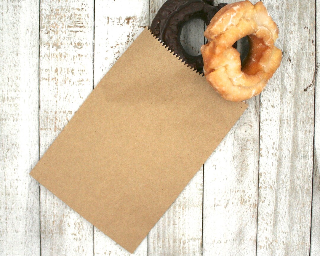 Brown Paper Favor Bags 20 Wax Lined Treat Bags for Candy - Etsy