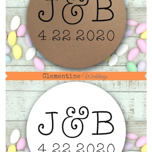 Personalized Stickers for Wedding Party Shower 63 Labels - Etsy