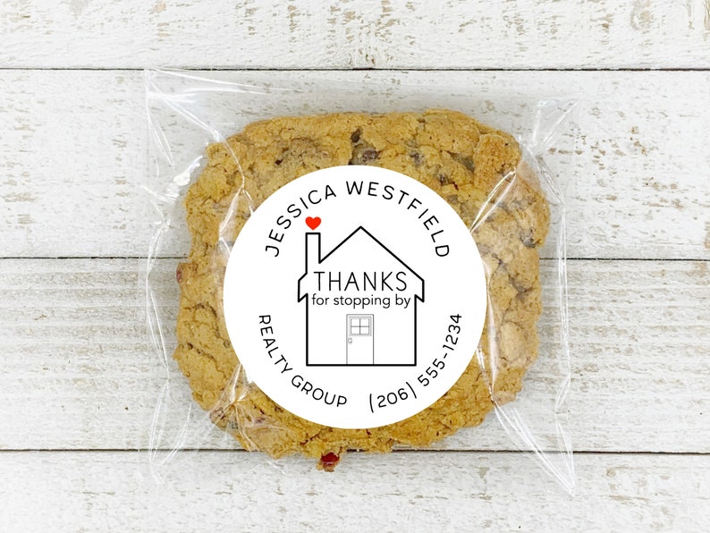 Custom Labels for Realtor Open House 20 Personalized - Etsy