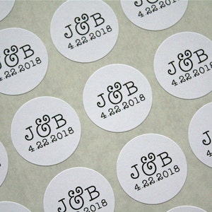 Personalized Stickers for Wedding Party Shower 63 Labels - Etsy