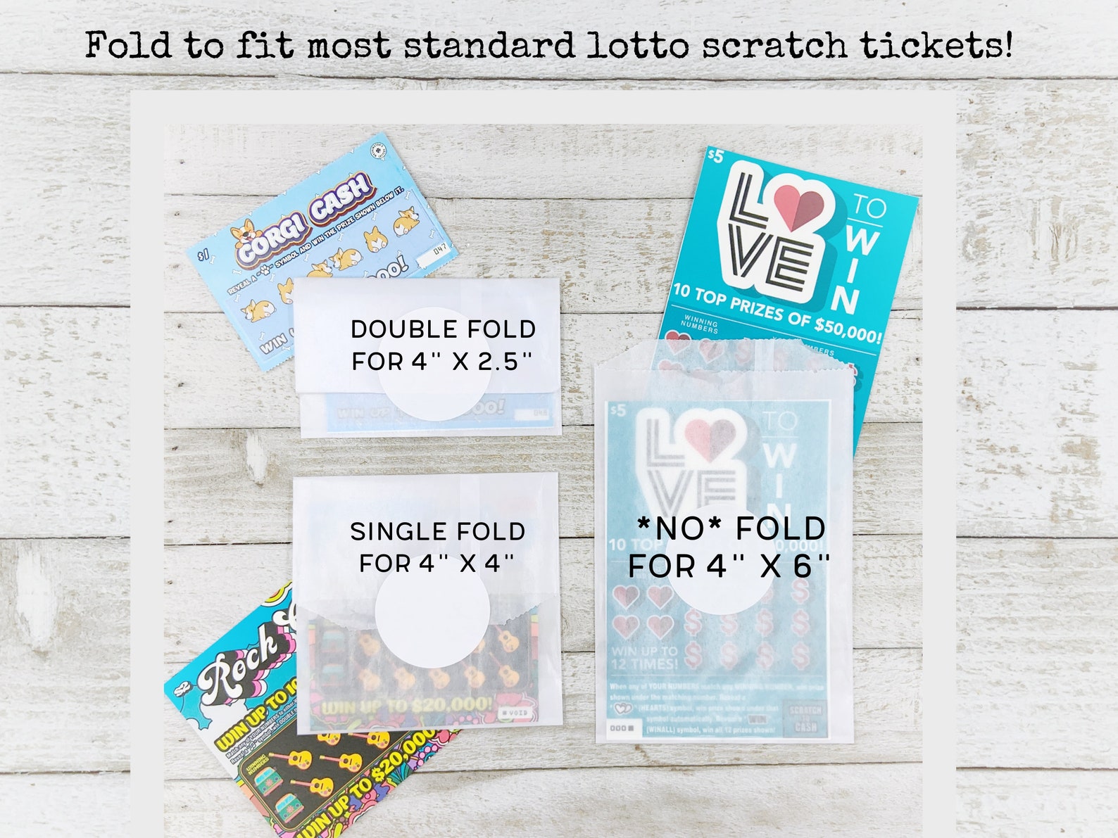 Lottery Ticket Wedding Favors Unique Love & Riches Stickers and Bags ...