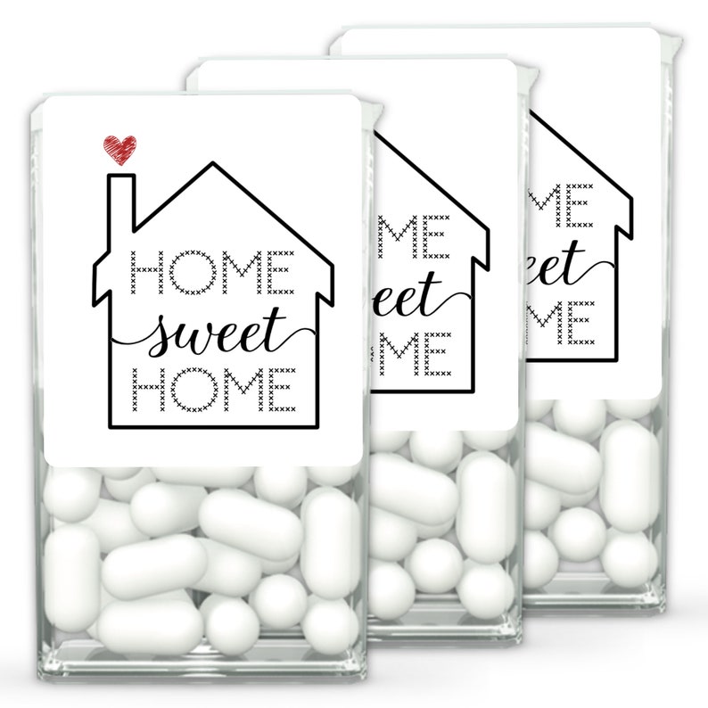 Real Estate Marketing Labels - 12 Personalized Tic Tac Box Stickers ...