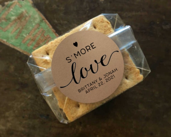 Smores Favor Packaging for Wedding Shower or Party 20 - Etsy Canada