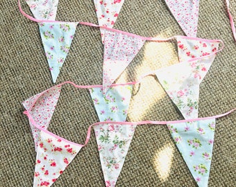 Shabby Chic Bunting - Etsy