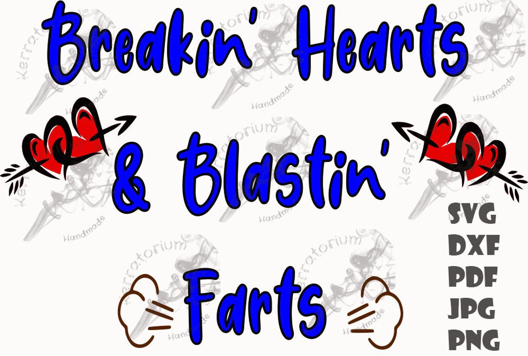 Cut File 'blastin Farts' Funny Slogan, Cut and Print File, Instant ...