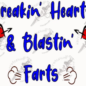 Cut File 'blastin Farts' Funny Slogan, Cut and Print File, Instant ...