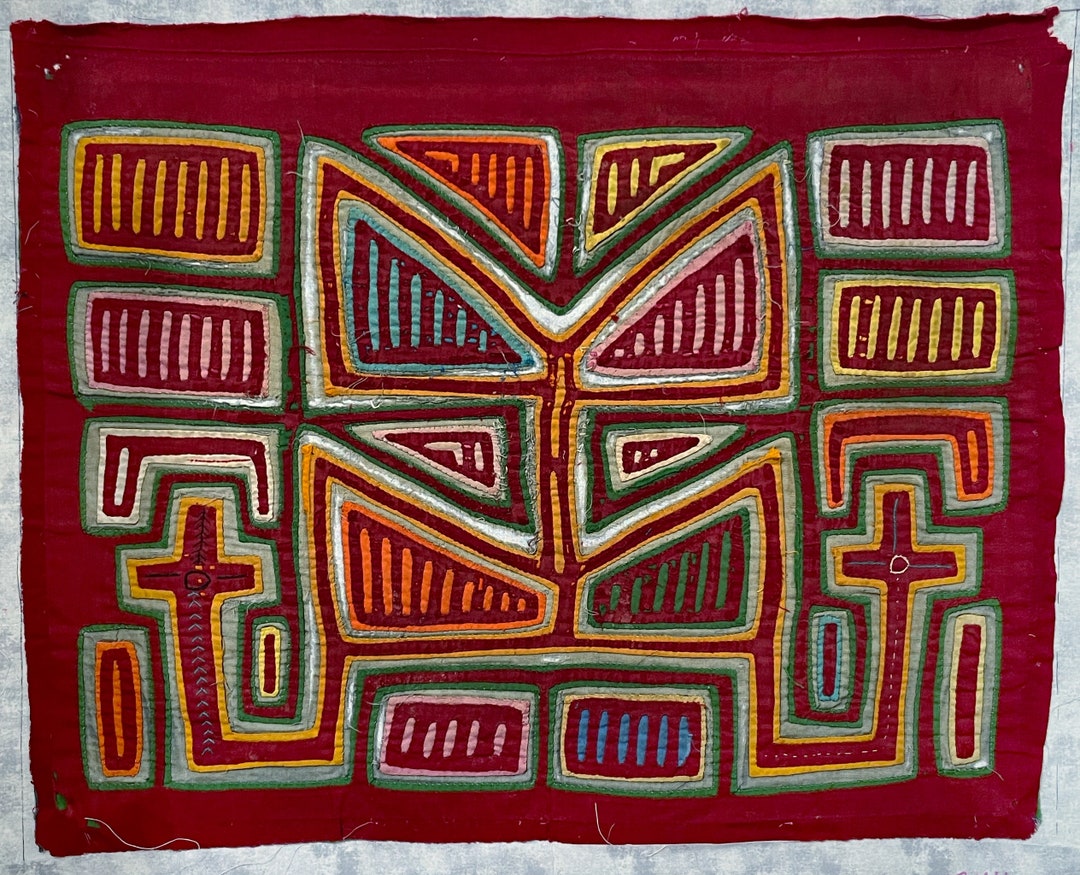 Vintage Guna Mola Panamanian Textile - Etsy