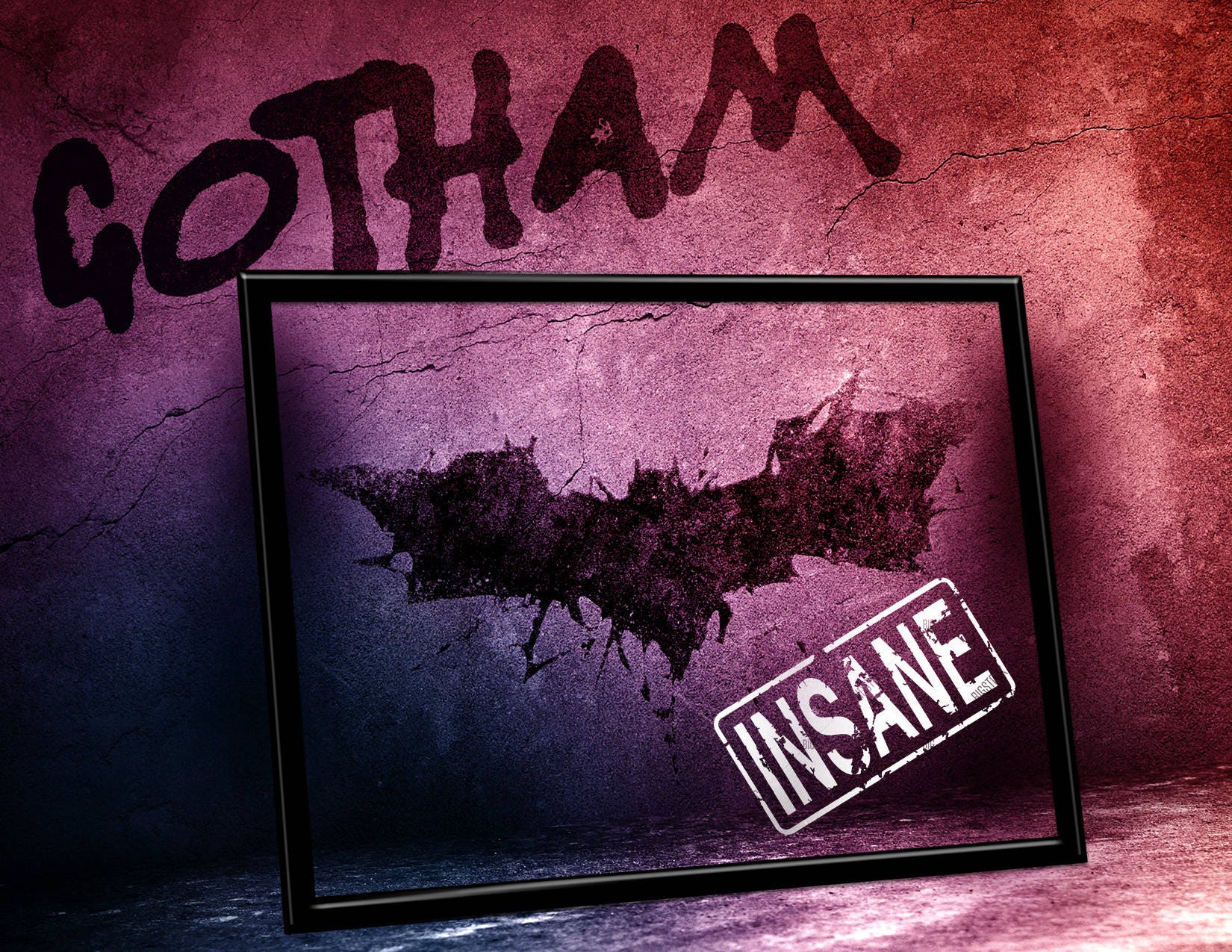 Exclusive Arkham Asylum Certificate of INSANITY w/ YOUR name | Etsy