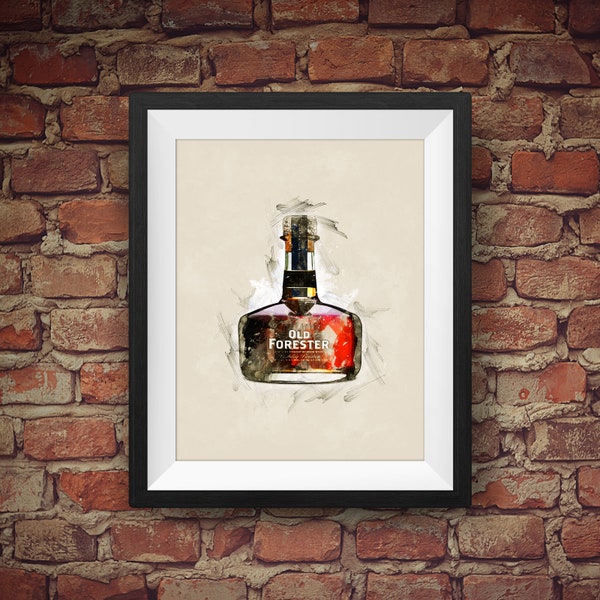 Old Forester 1915 Label - Etsy
