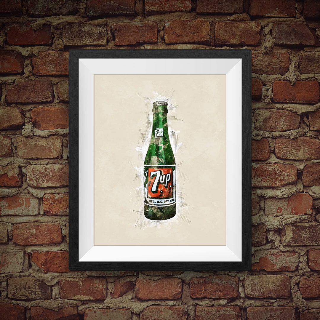 7up Print Original Vintage - Original Wall Art Decor - Etsy