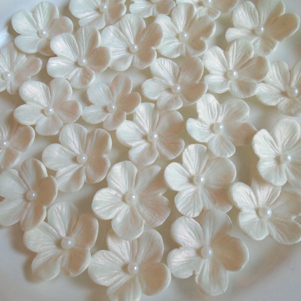 Pearl Paper Flowers - Etsy