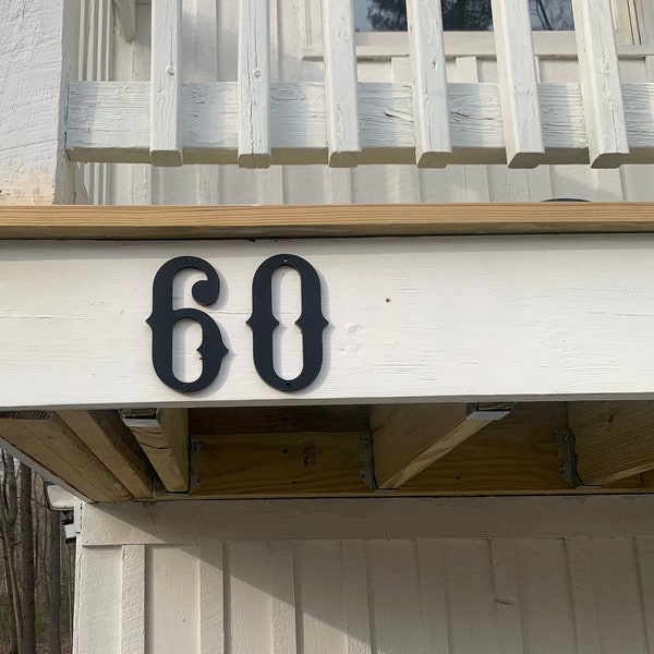 Rustic House Numbers - Etsy