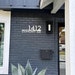 Custom Contemporary Apartment Number Unit Address Sign Regular Size - Etsy