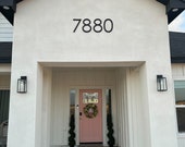 12 Inch Modern House Numbers Letters - Etsy