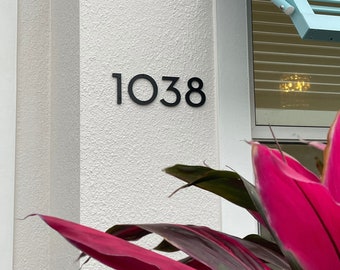 4 Inch Numbers, Mail Box Numbers, Modern House Numbers, Acrylic Numbers ...
