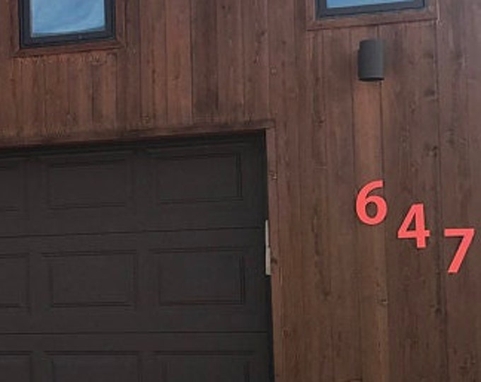 12 Inch Bold House Numbers | Etsy