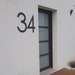 18 Inch Modern House Numbers Letters - Etsy