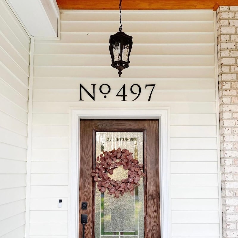Unique House Number Plaques - Etsy