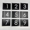 Office Door Numbers - Hotel Room Number Plates - Apartment Signage ...