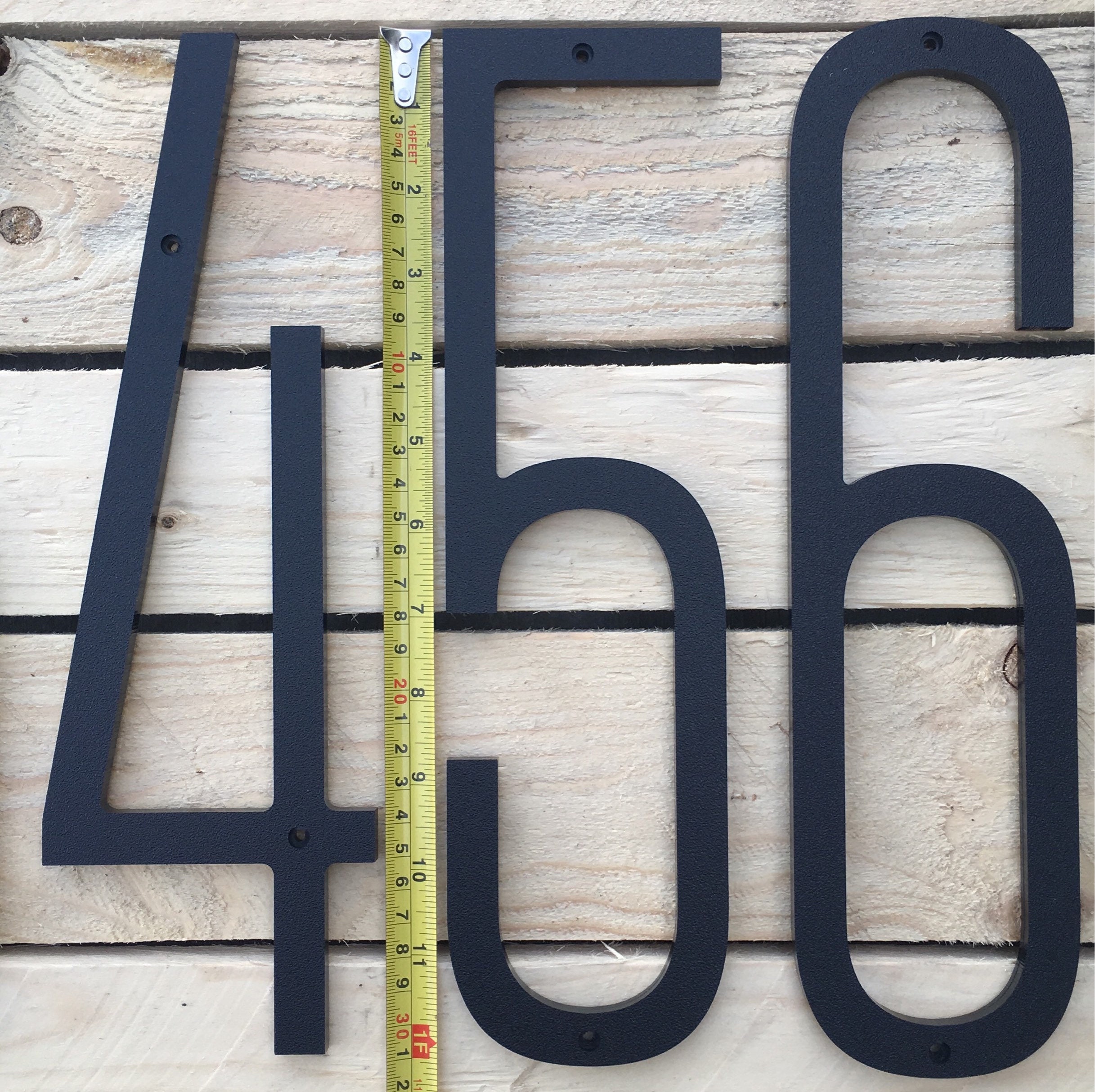12 Inch Narrow Numbers Letters - Etsy