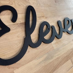 Large Longhand Cursive House Numbers - Etsy